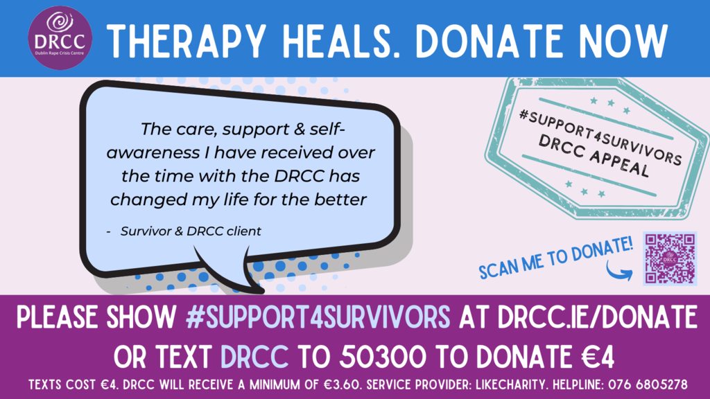#Support4Survivors - DRCC appeal | Dublin Rape Crisis Centre