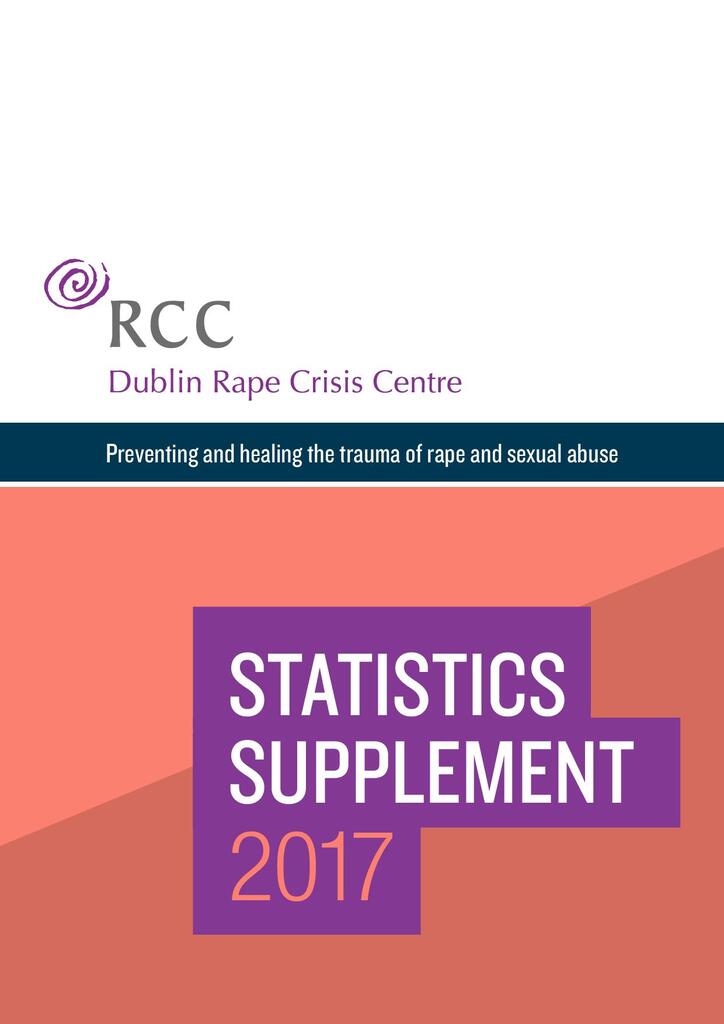 DRCC statistical supplement 2017 | Dublin Rape Crisis Centre