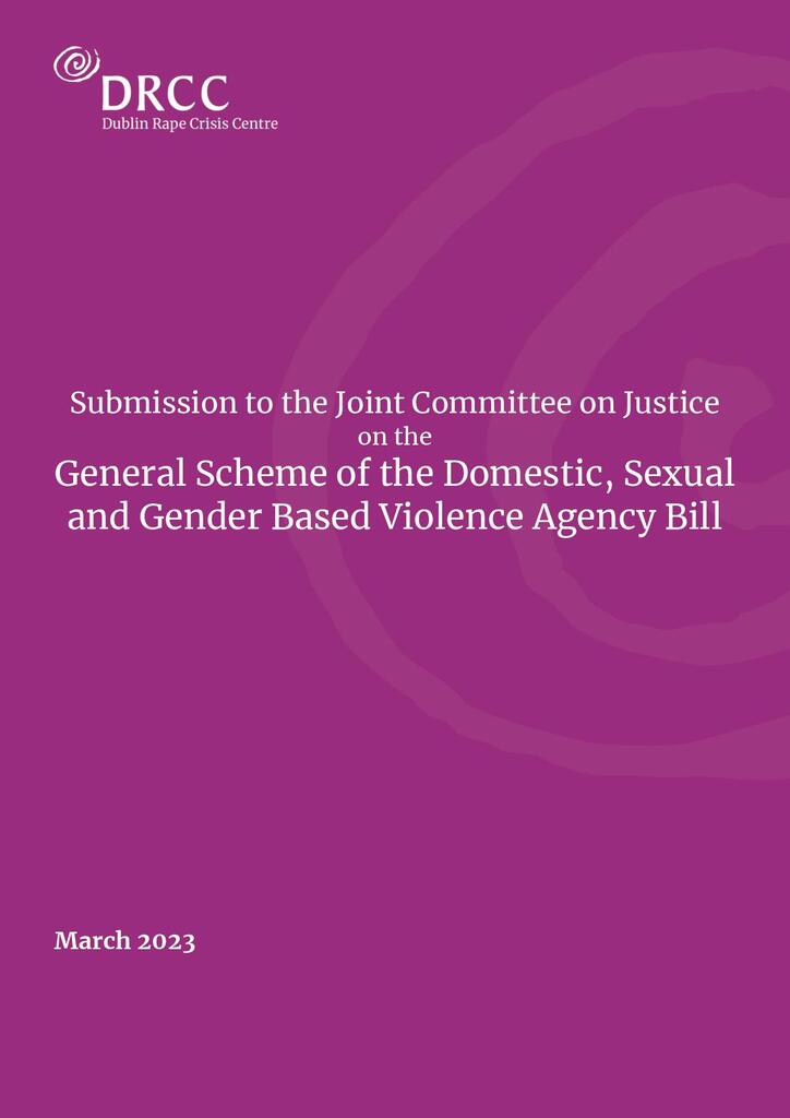 DRCC Submission to Oireachtas Justice Committee on Agency Bill | Dublin ...